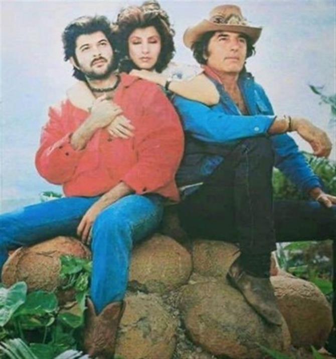 Anil Kapoor brings back the 80s with these pics from Janbaaz, remembers ...